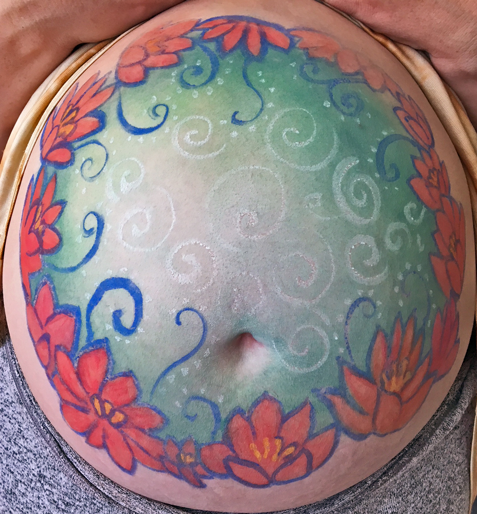 Belly Painting – Familiar Oddlings
